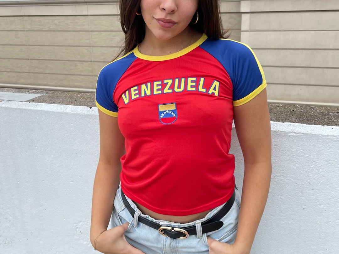 Y2k Venezuela Crop Top, Y2k Baby Tee, 2000s 90's Vintage, Venezuela ...