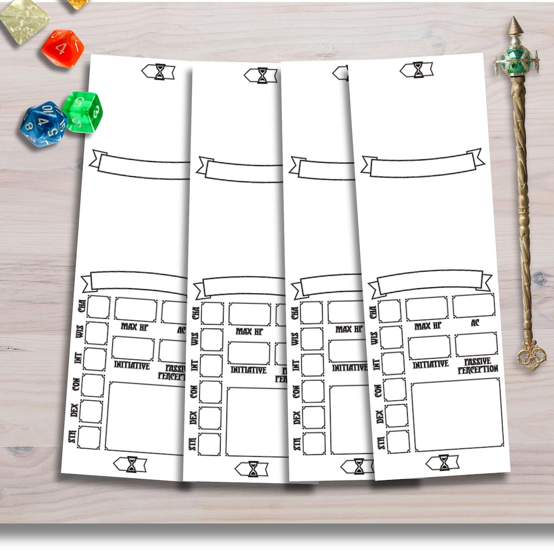 Dnd Initiative Tracker PDF | Printable Combat Order Sheet | Digital ...