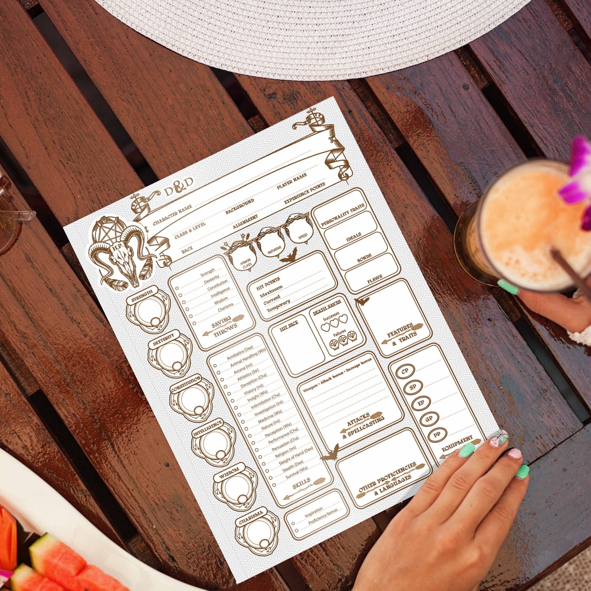 Immerse Yourself in Adventure: Ultimate Dnd Character Sheet ...