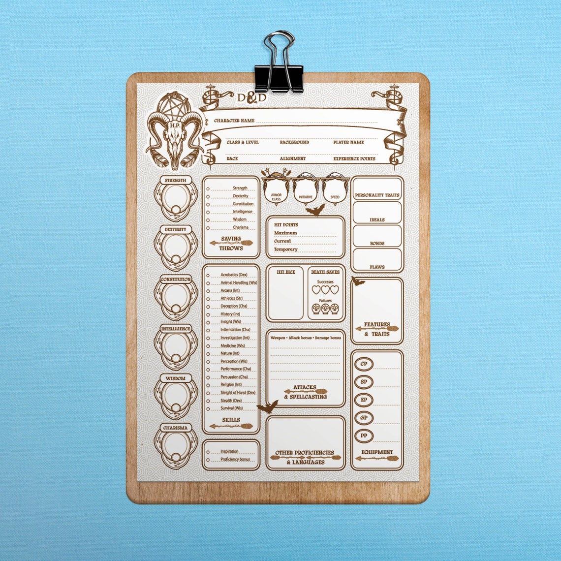 Immerse Yourself in Adventure: Ultimate Dnd Character Sheet ...