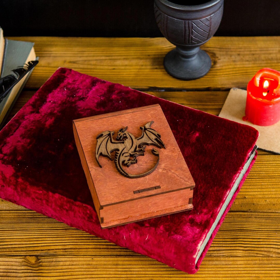 Dragon's Hoard Dice Box: Your Dnd Adventure Companion - Etsy