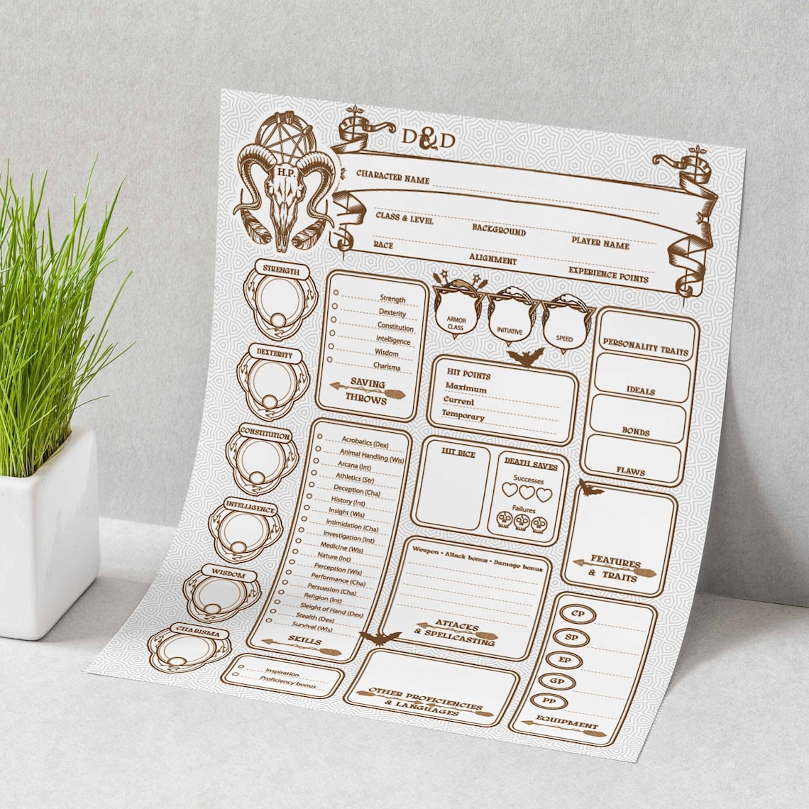 Immerse Yourself in Adventure: Ultimate Dnd Character Sheet ...