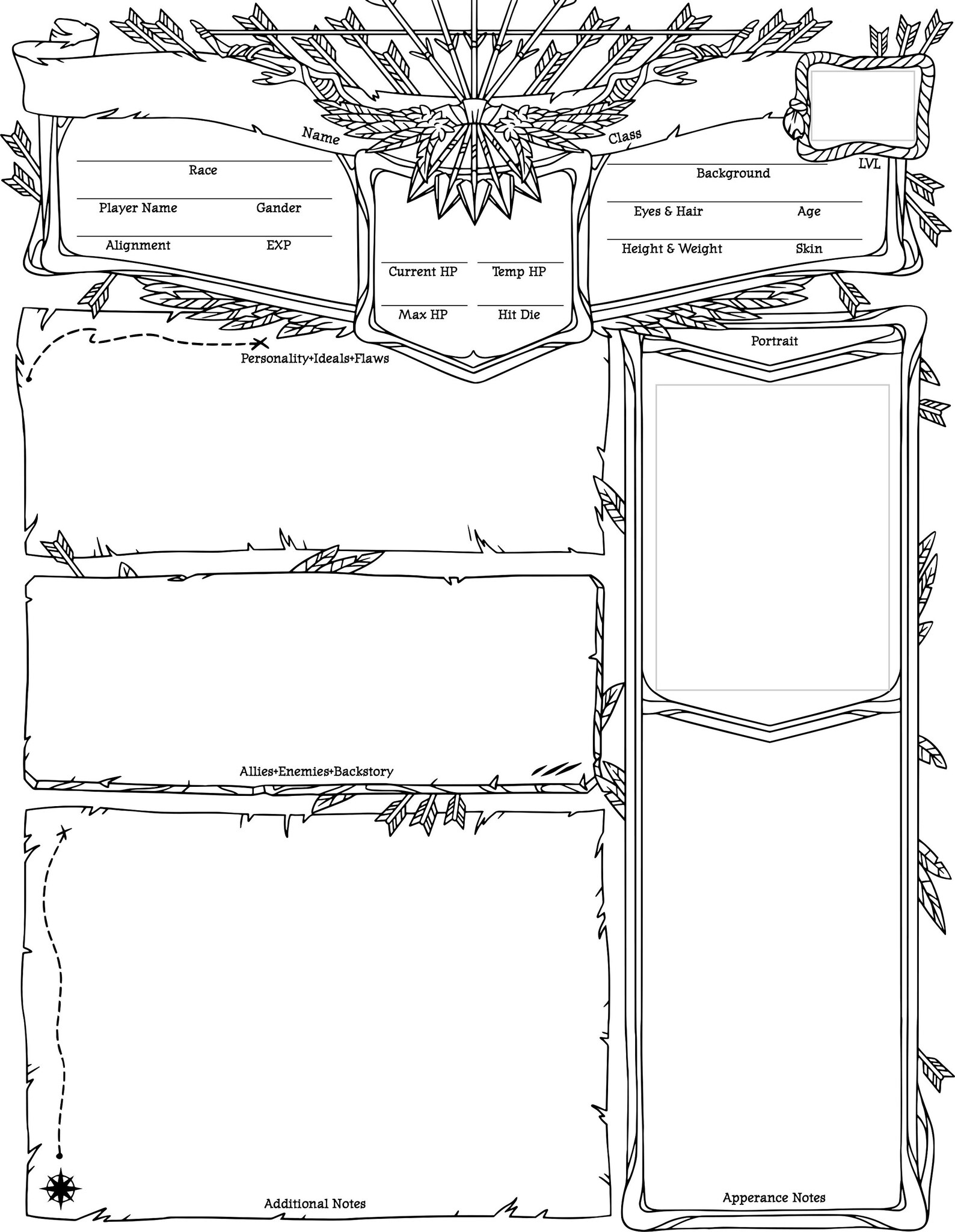 Master Your Adventure: Editable Dnd Ranger Character Sheet PDF - Etsy Master Your Adventure: Editable Dnd Ranger Character Sheet PDF - Etsy