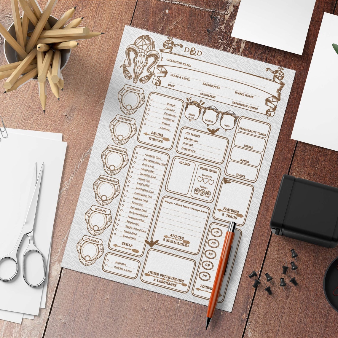 Immerse Yourself in Adventure: Ultimate Dnd Character Sheet ...