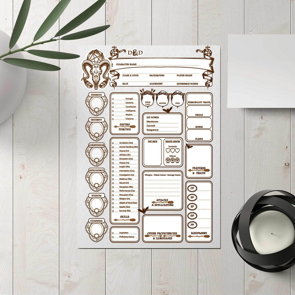 Immerse Yourself in Adventure: Ultimate Dnd Character Sheet ...