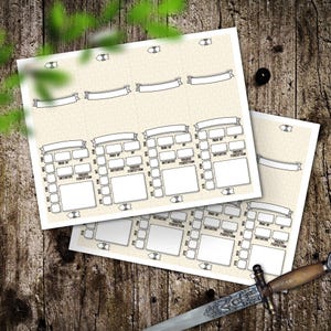 Dnd 5e Initiative Tracker: Streamline Your Battles Printable PDF - Etsy