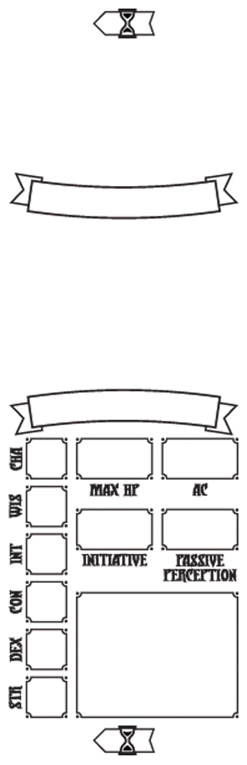 DND Initiative Tracker | Digital | 5e Compatible | DM Screen Friendly ...