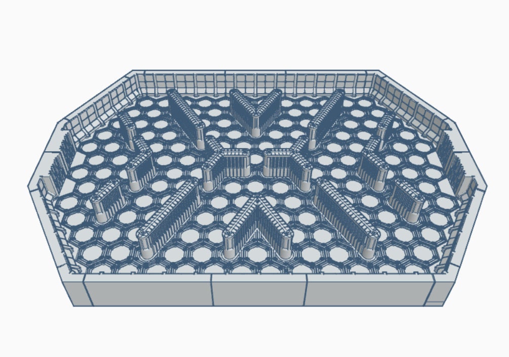 Battletech Mech Arena / 3D Printed Tabletop War Game Terrain / - Etsy