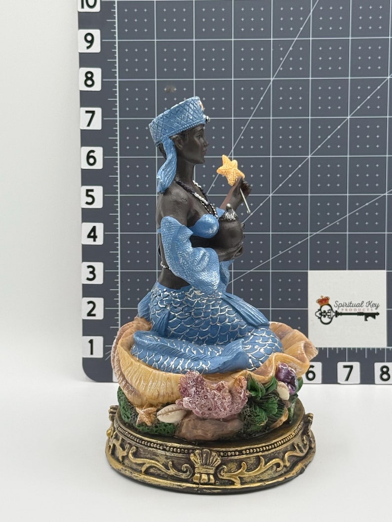 Yemaya Statue 7": Orisha Goddess of the Ocean Altar Decor - Etsy