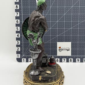 Ogun Statue 9" | Orishas | Ogun Figurine | Santo Ogun | Estatua De Ogun | Altar Statue ...