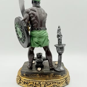 Ogun Statue 9" | Orishas | Ogun Figurine | Santo Ogun | Estatua De Ogun | Altar Statue ...