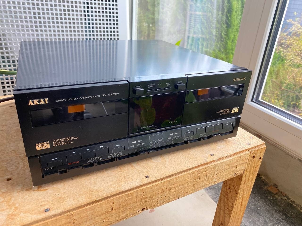 Cassete Deck AKAI GX-M759W Tape Deck Vintage Retro Hi-fi Audio - Etsy UK