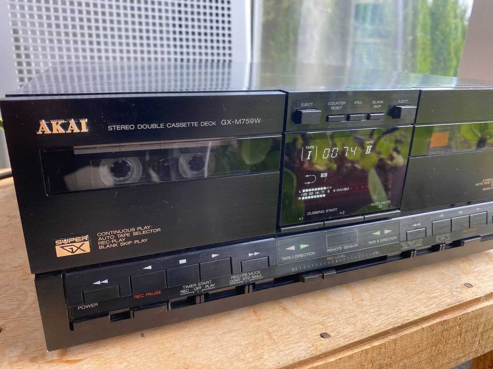 Cassete Deck AKAI GX-M759W Tape Deck Vintage Retro Hi-fi Audio - Etsy UK