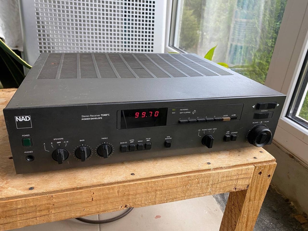 Reciever NAD 7240PE Vintage Retro Hi-fi Audio Amplifier - Etsy