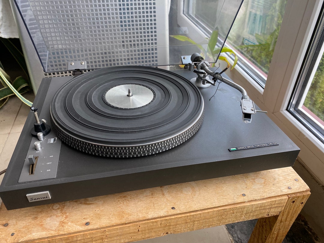 Turntable Sansui SR-525 Vintage Retro Hi-fi Audio Vinyl Record - Etsy