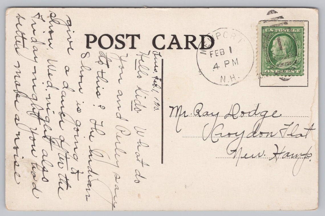 Antique Postcard, Sad Little Girl, I Can't Come Out Today, DB Divided ...