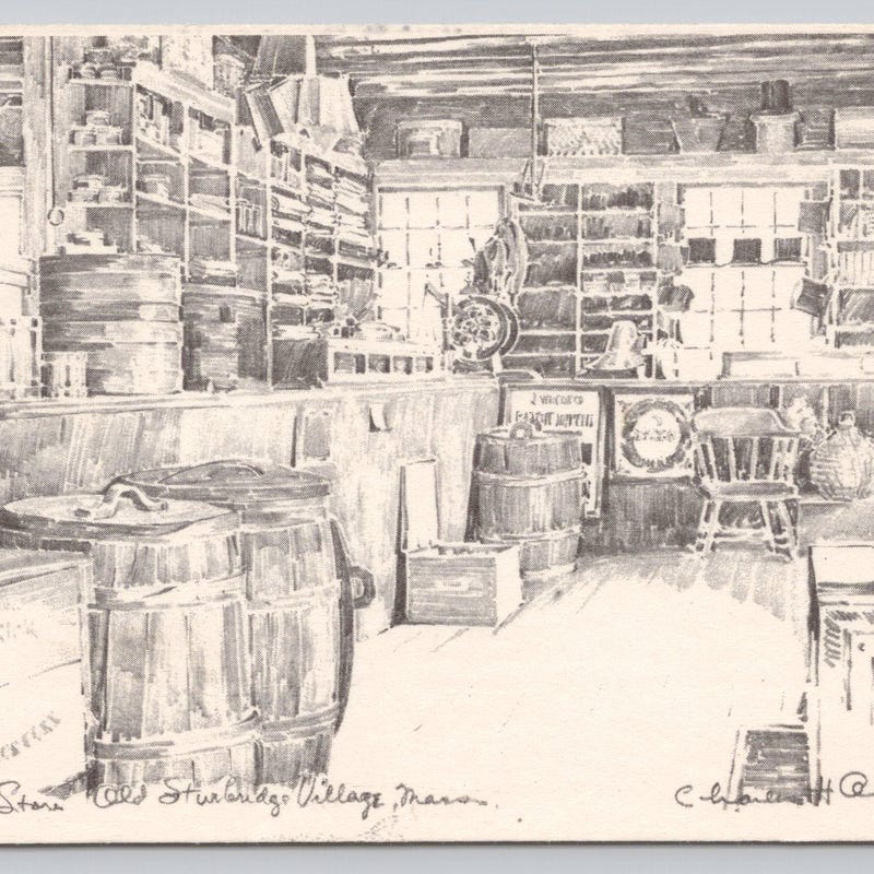 Postcard Store - Etsy