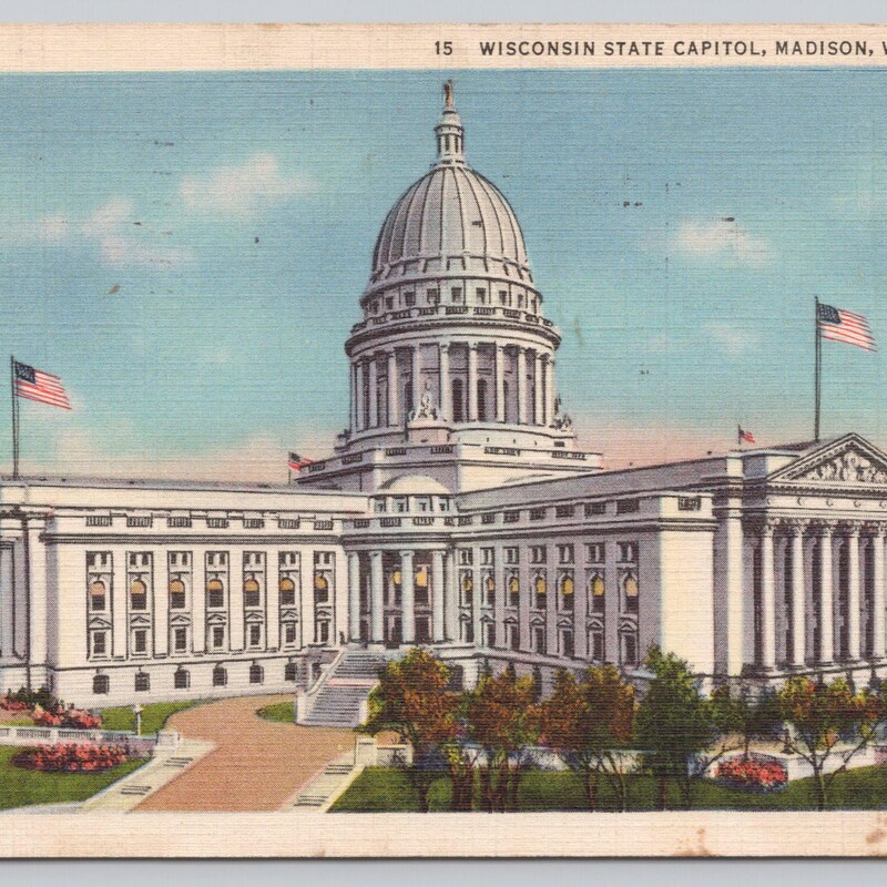 Wisconsin Capitol - Etsy