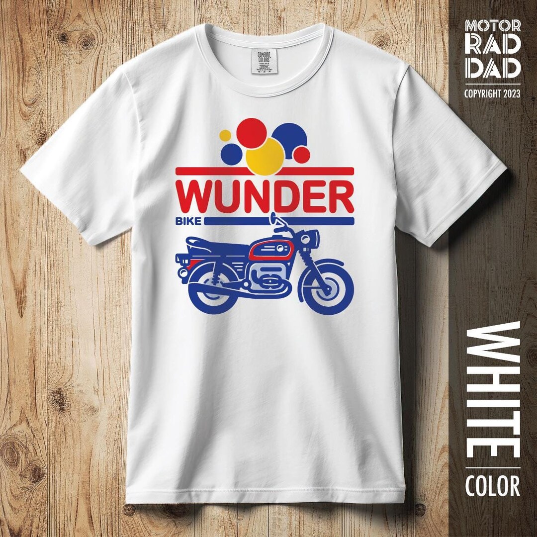Motorraddad Toaster Tank Airhead Motorcycle Wunderbike White T-shirt - Etsy