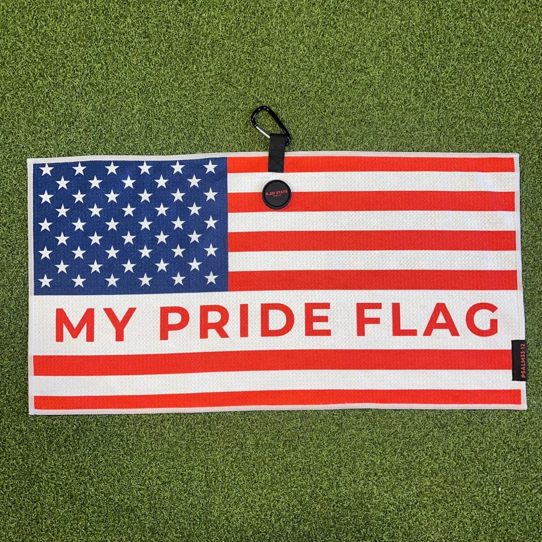 The Pride Flag Golf Towel - Etsy