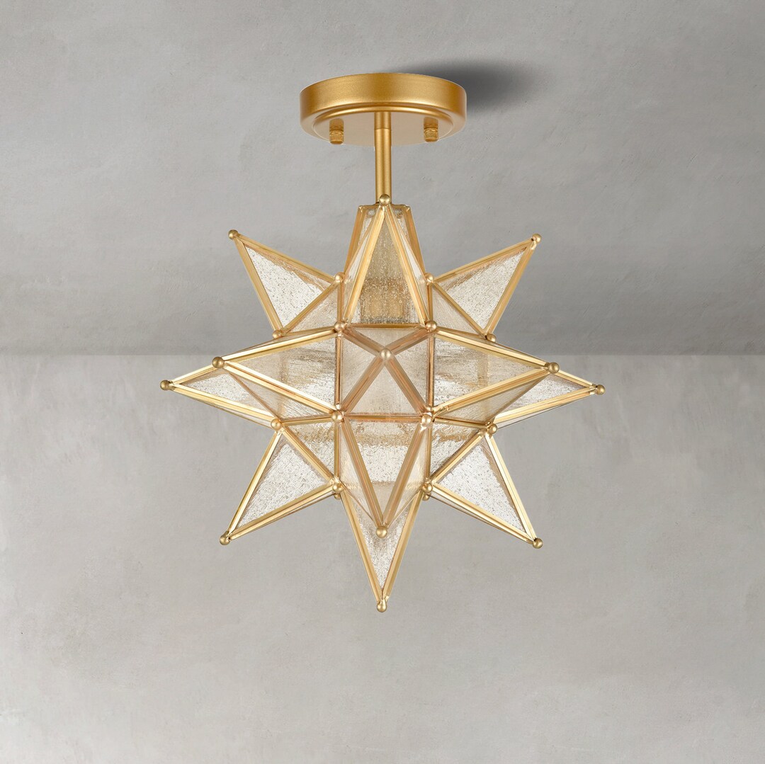 Star Flush Mount Lightnull