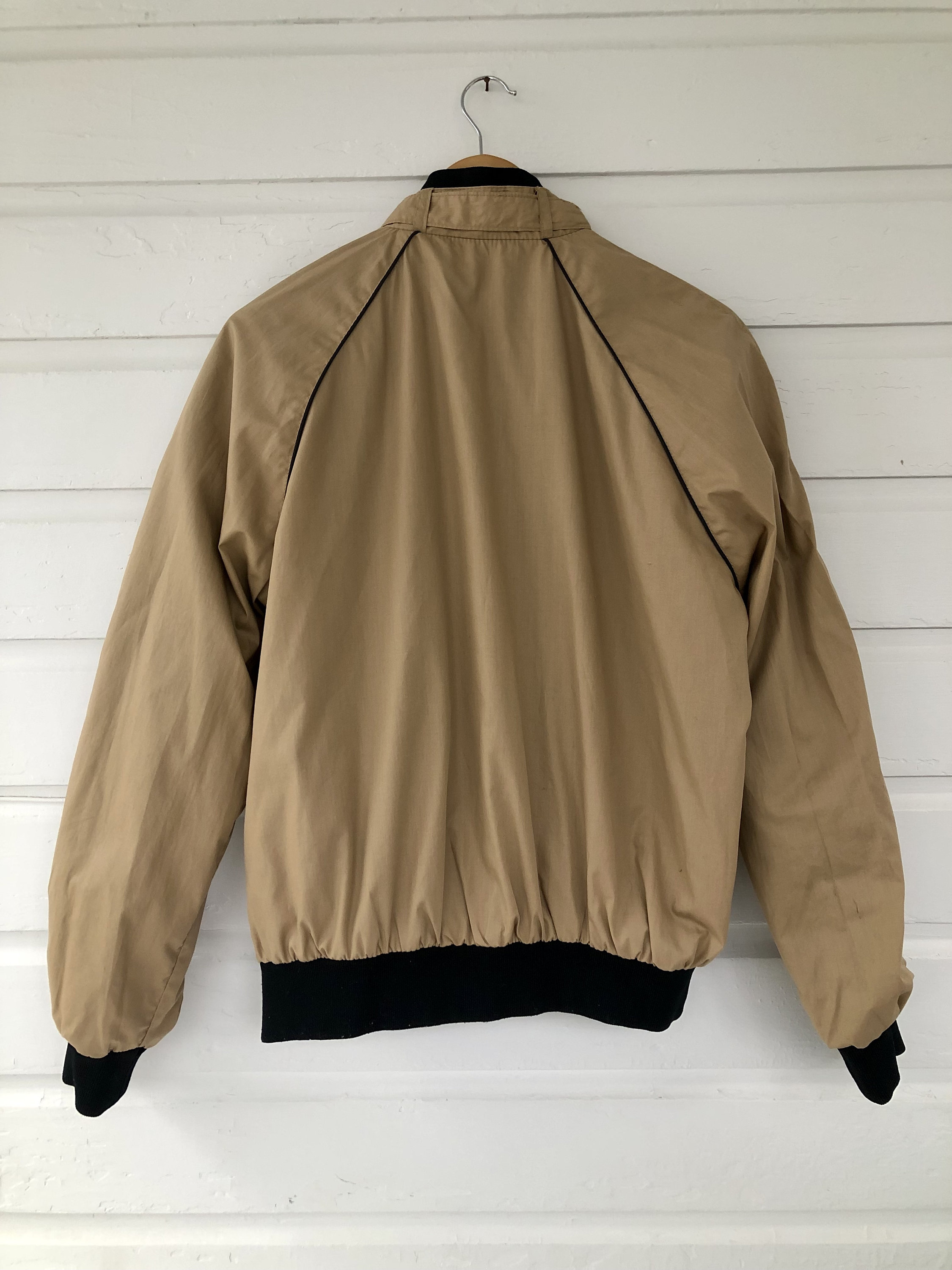 Vintage Private Club Reversible Black and Tan Jacket Size Large - Etsy