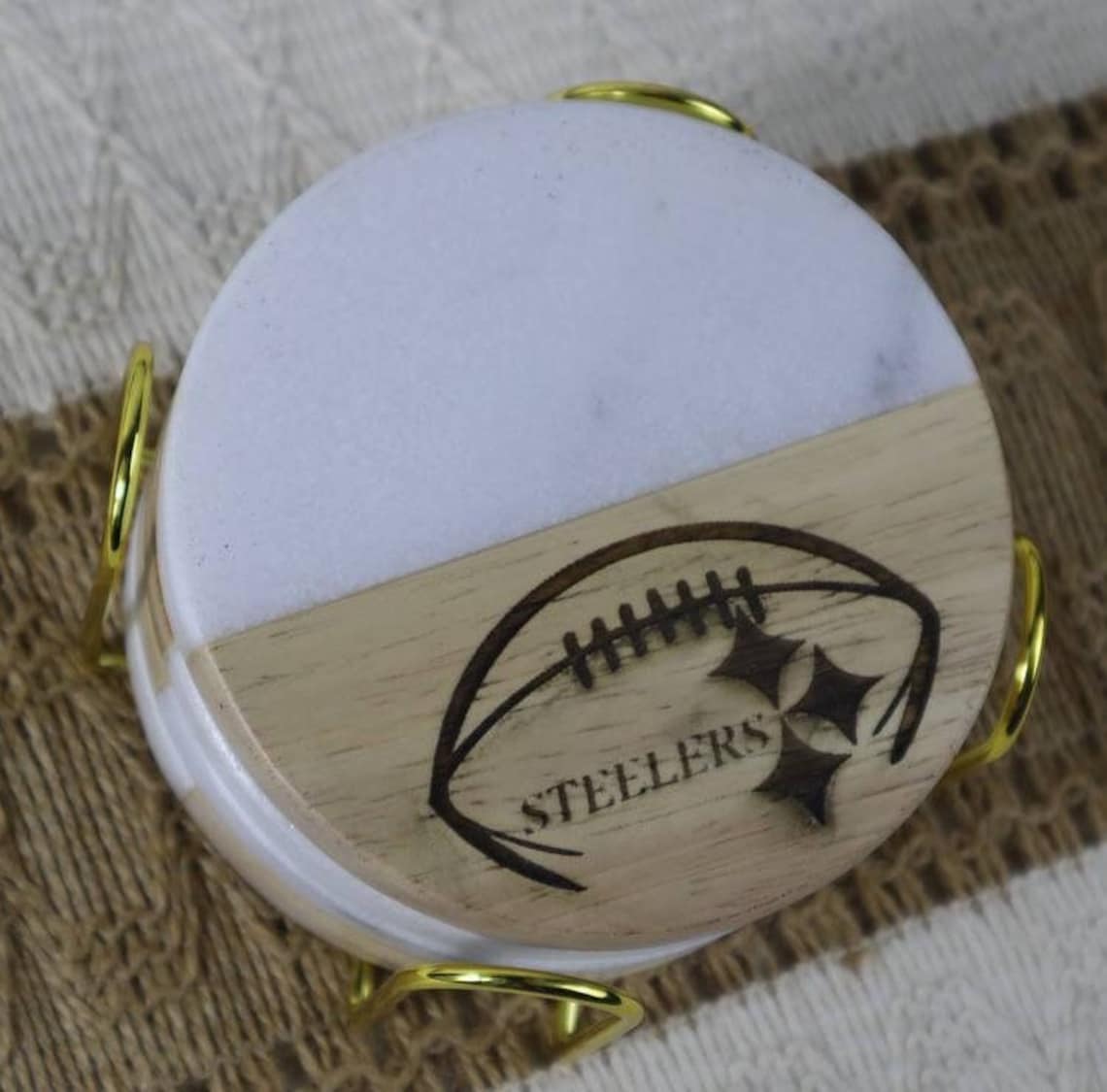 Personalized Half Marble Engraved Coasters| Custom| Wedding ...