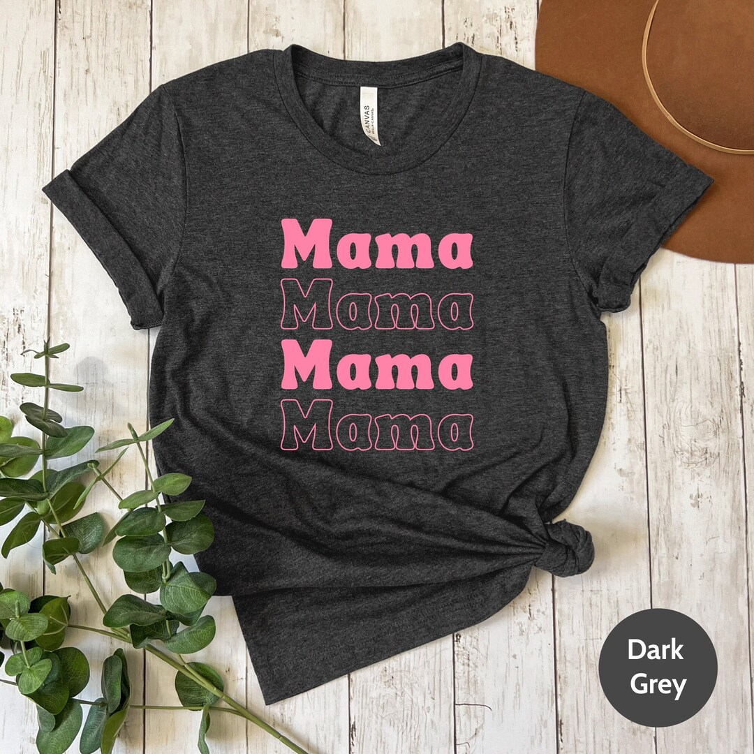 Pink Mom Shirt Pink Mama Shirt Baby Shower Gift Mom Tshirt Gift for Mom ...