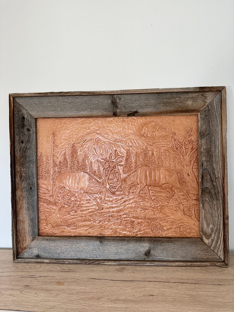 Hand Tooled Leather Art - Etsy