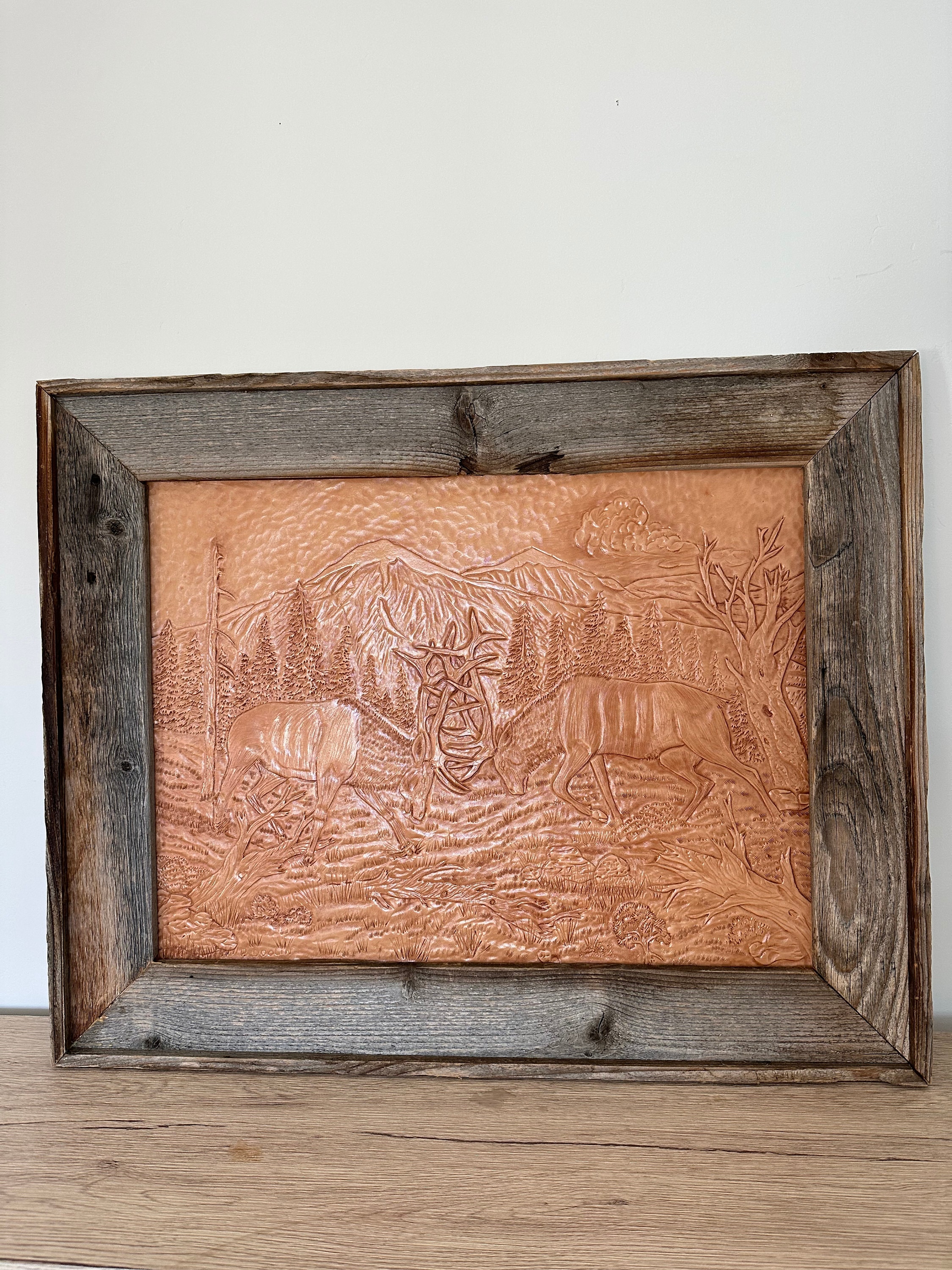 Hand Tooled Leather Art - Etsy