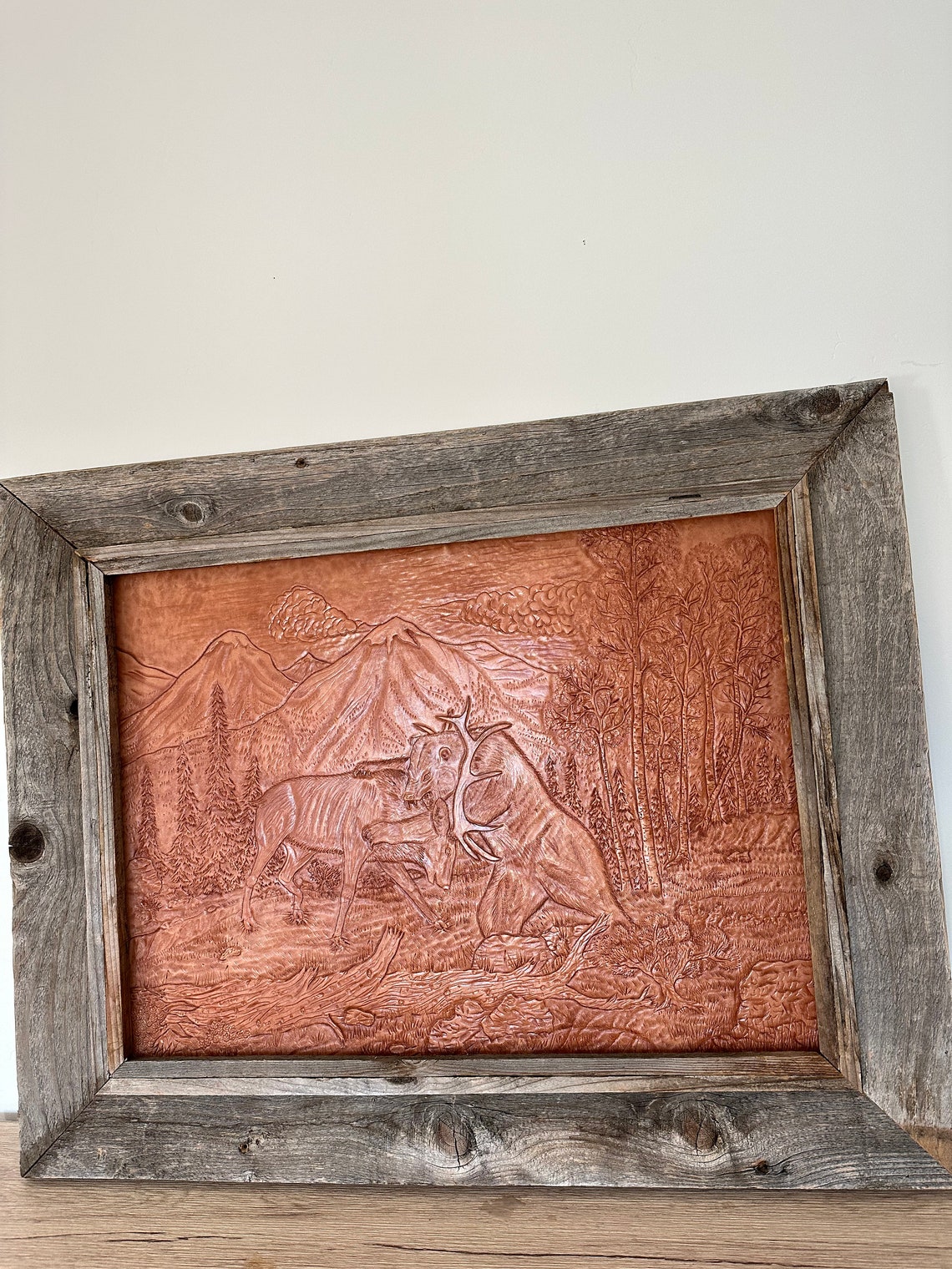 Hand Tooled Leather Art - Etsy