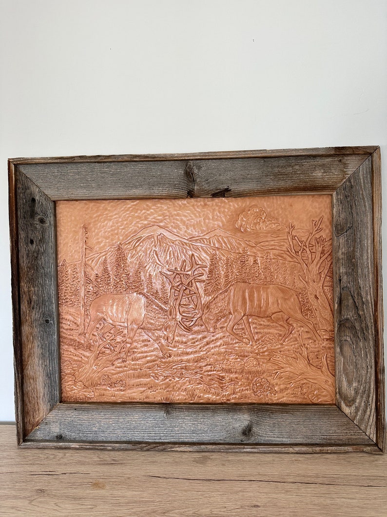 Hand Tooled Leather Art - Etsy