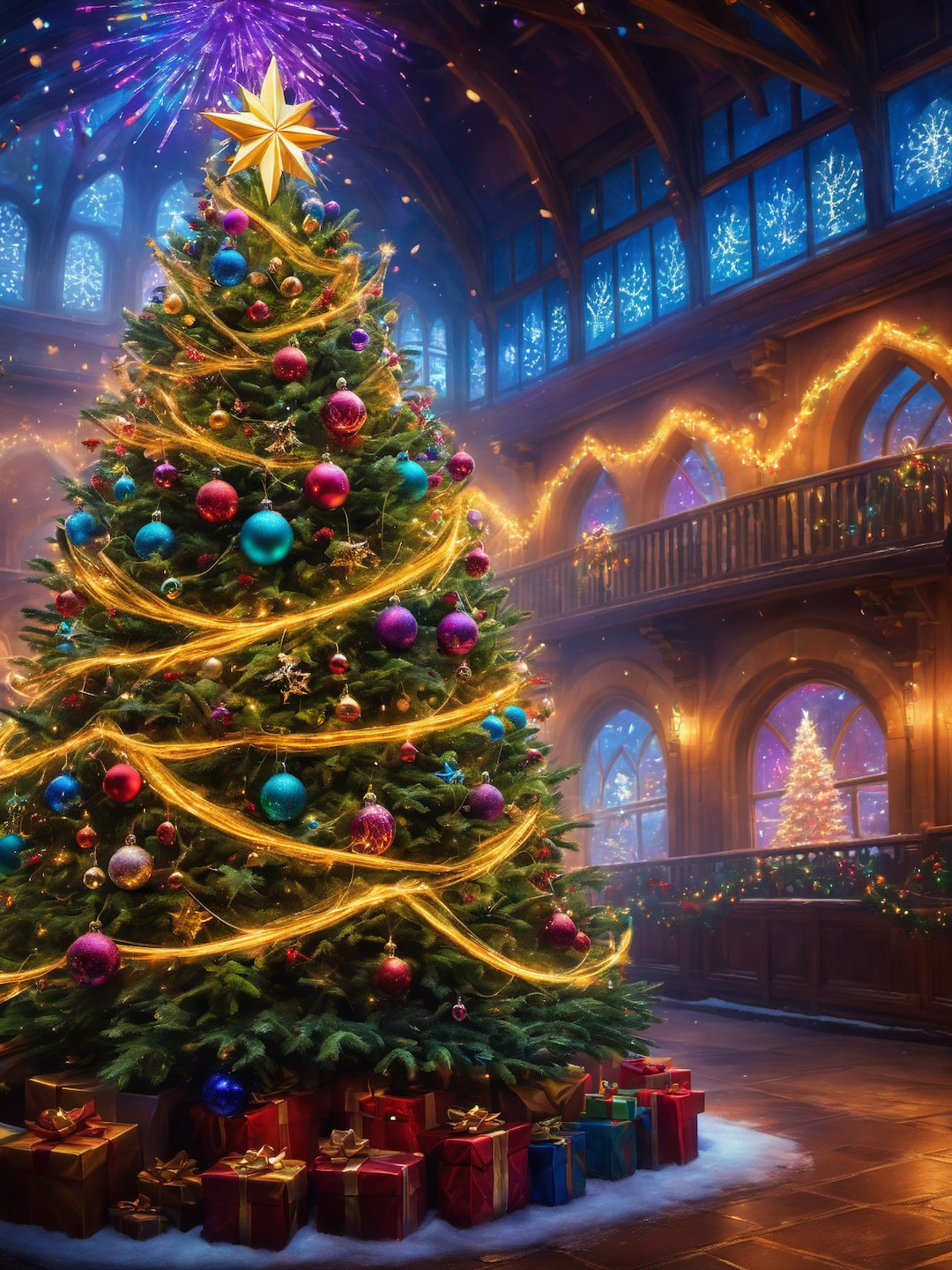 39 Ai-generated Christmas Themed Pictures (highly Detailed) - Etsy