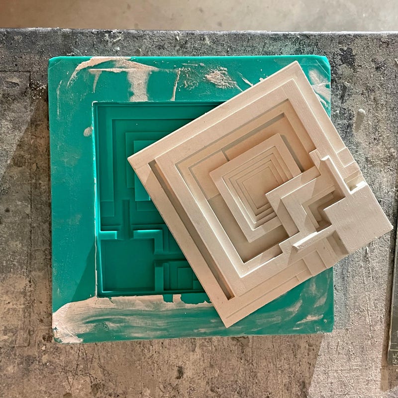 Concrete Tile Mold - Etsy