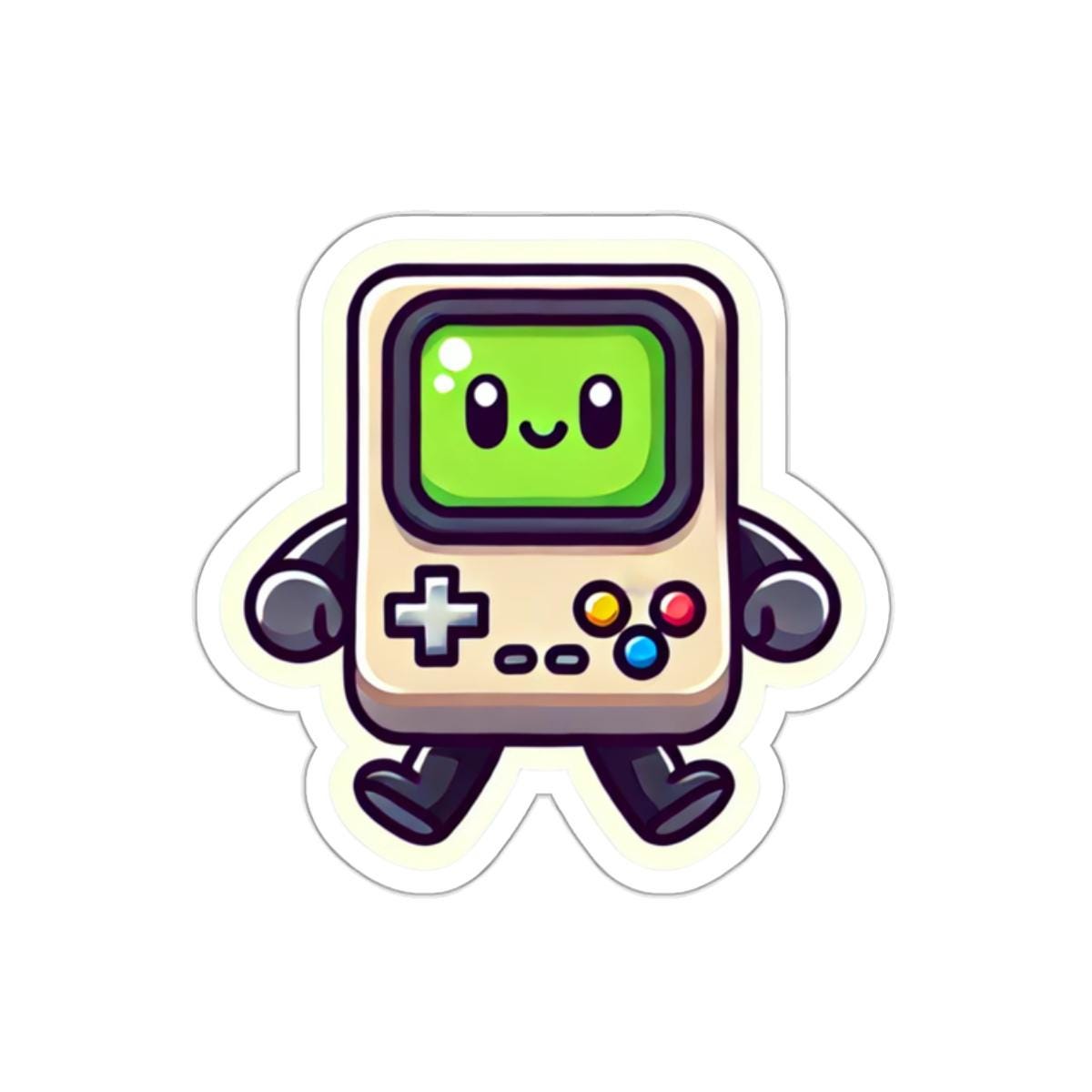 Gamer Stickers, Video Game Decals, Cute Gaming Console Sticker Set for ...