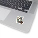 Cute Wizard Kiss-cut Sticker, Magical Decal for Laptops - Etsy