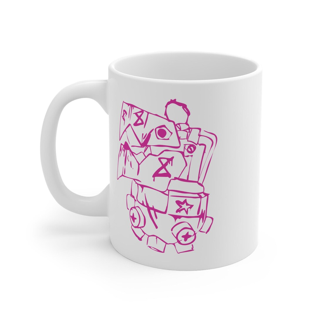 Arcane Merch Mug | League of Legends Jinx Was Here Inspired Ceramic Mug ...