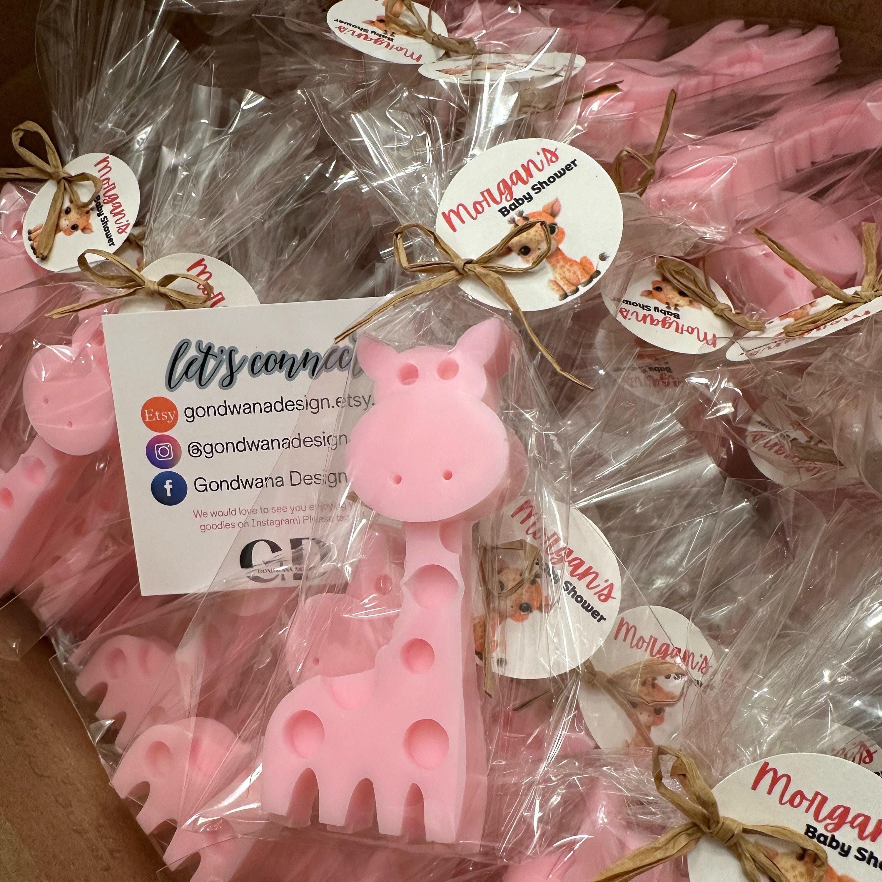 Giraffe Soap Favors | Giraffe Safari Baby Shower Gifts | Animal Baby ...