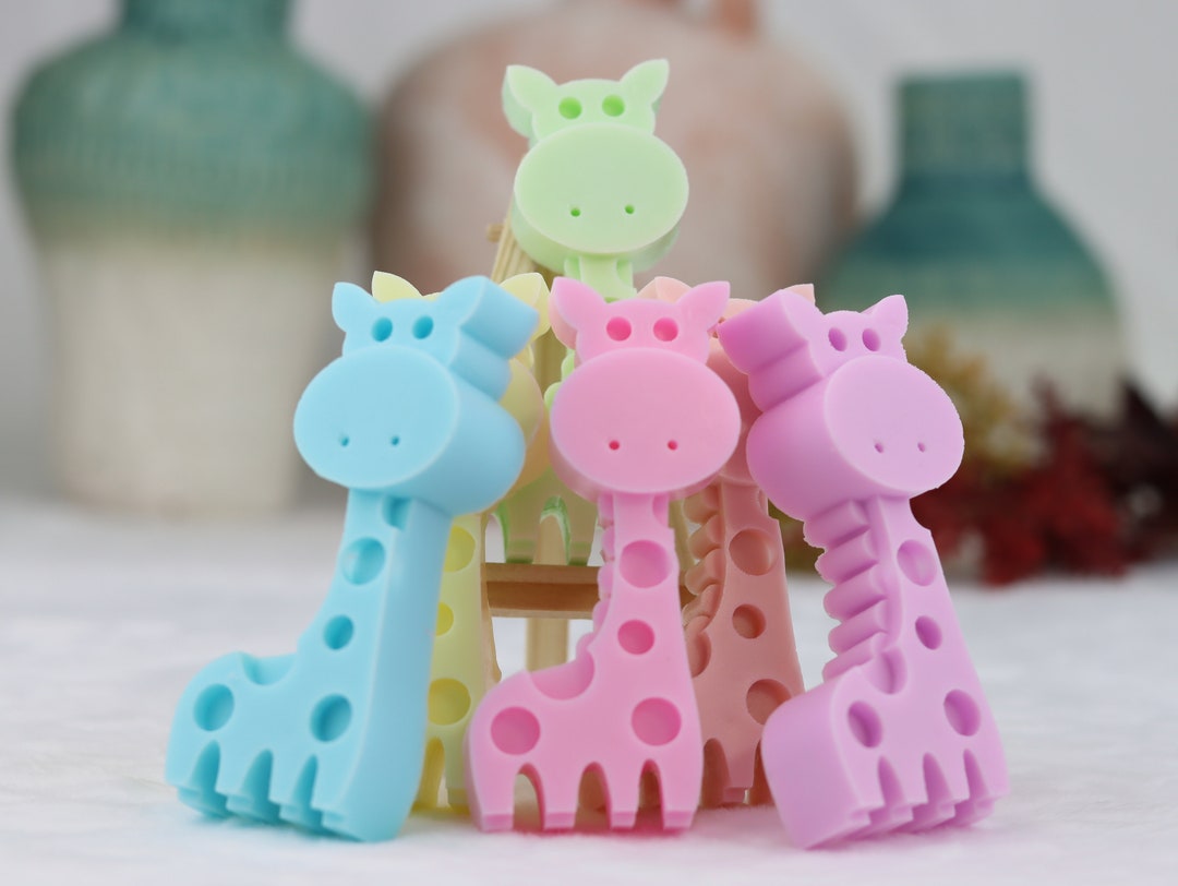 Giraffe Soap Favors | Giraffe Safari Baby Shower Gifts | Animal Baby ...