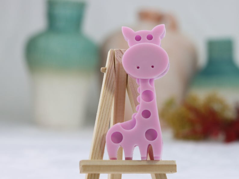 Personalized Giraffe Soap Favors - Baby Shower Decorations, Custom Tag ...