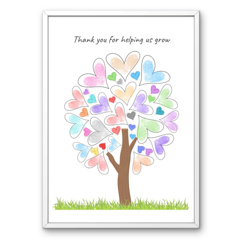 Fingerprint Tree - Etsy