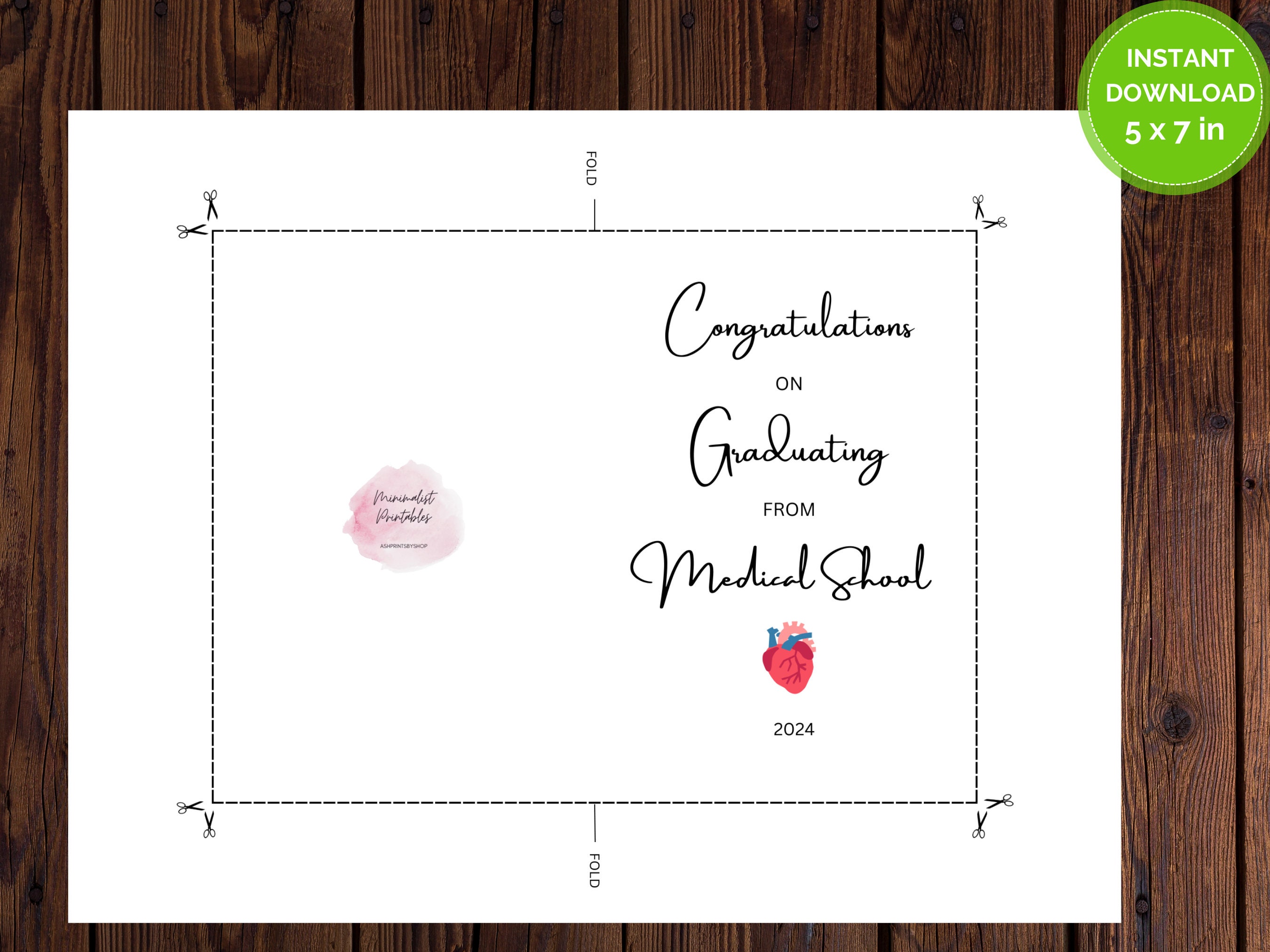 Medical School Graduation 2024 Card, Doctor Graduation Card, Medical ...