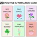 Printable Positive Affirmation Cards for Kids to Build Self Esteem ...