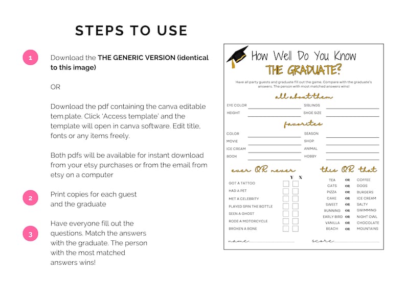 How Well Do You Know the Graduate Custom, Who Knows the Graduate Best ...
