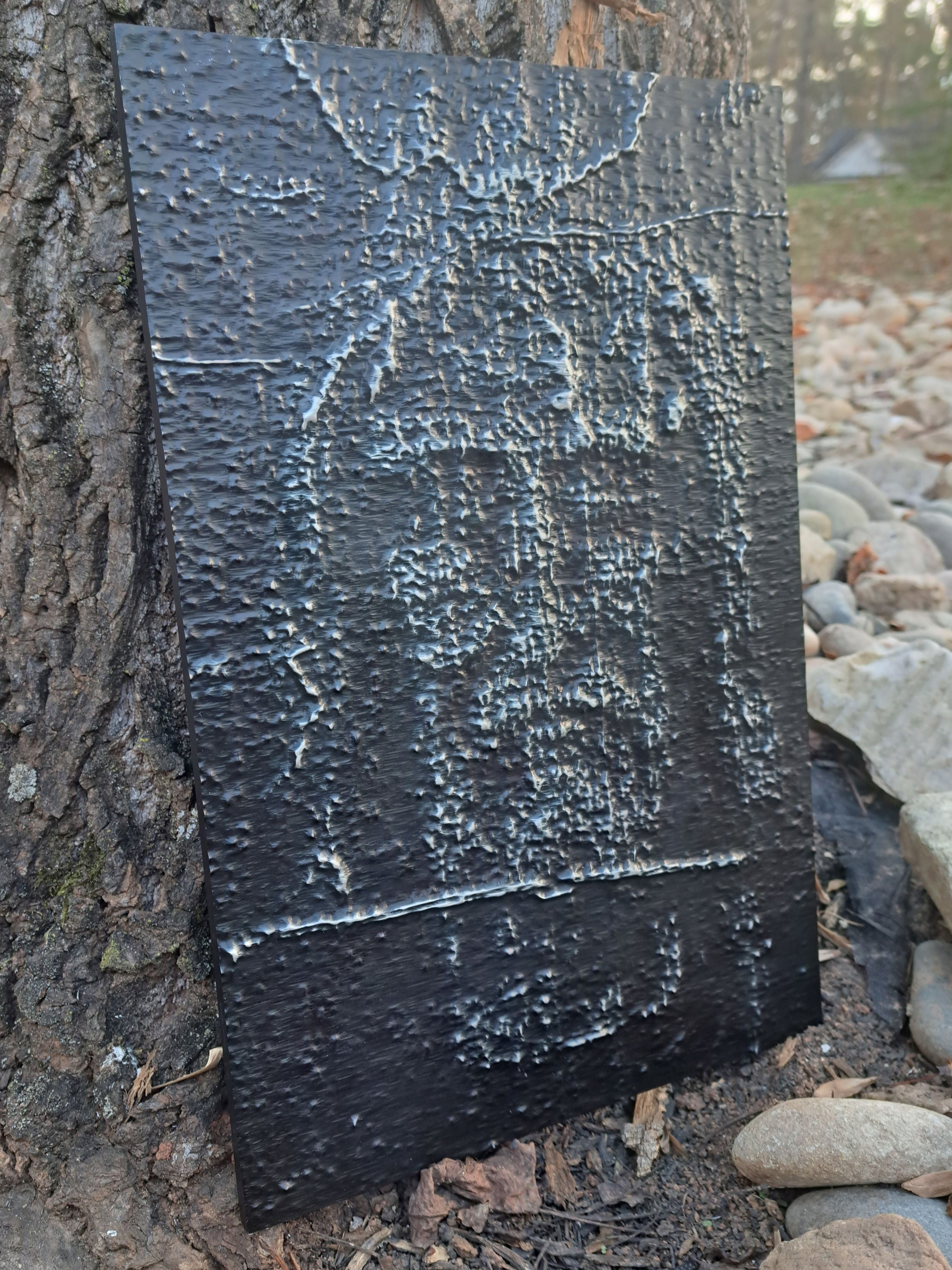 The Shroud of Turin Metal Bas Relief Carving - Catholic Art - Etsy