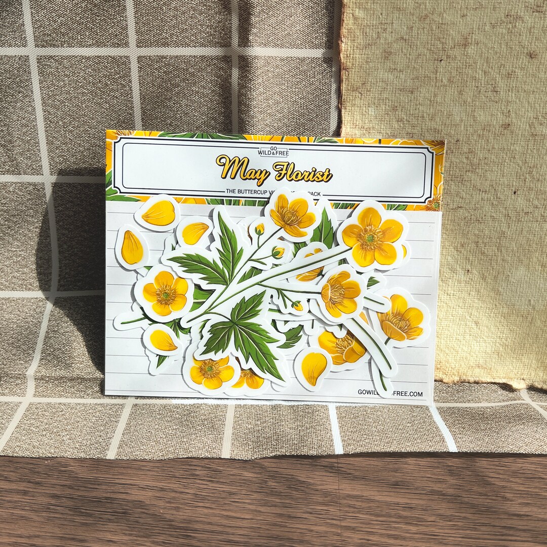 The Buttercup Vinyl Sticker Pack: Waterproof, Uv-resistant Decals for ...