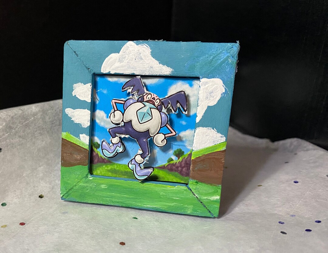 Mr.mime Pokemon Picture Frame - Etsy