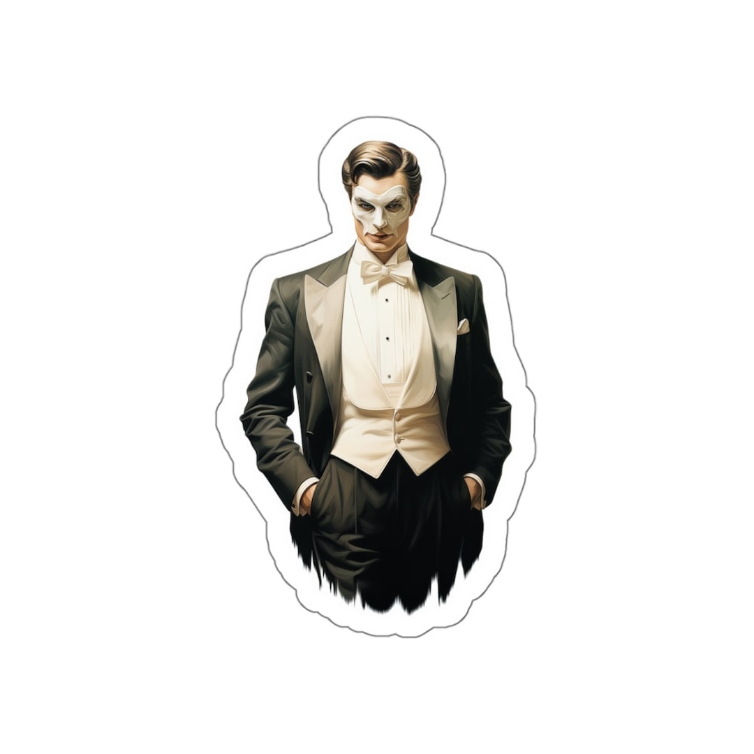 Monsters Revisited | PHANTOM GENTLEMAN Horror Sticker - Etsy
