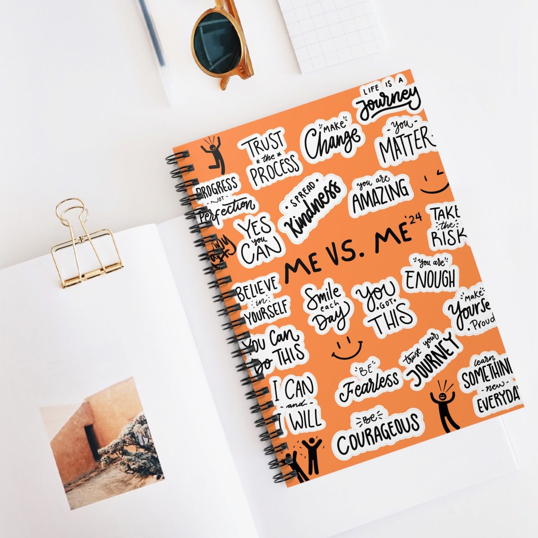 Growth Journal, Mental Health Notebook, Daily Planner, Motivaional ...
