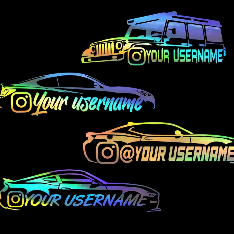 Personalized Vehicle Window Decals - Etsy